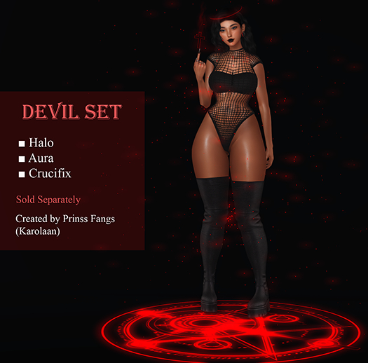 Second Life Marketplace - HC - DEVIL SET (FATPACK)
